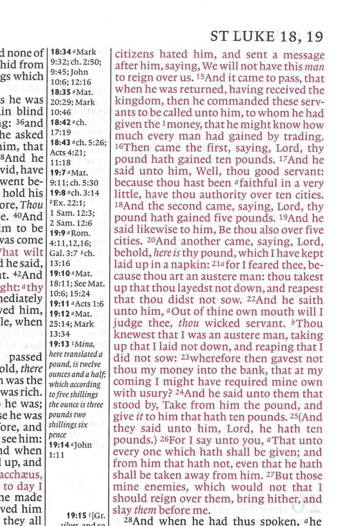 Cambridge Pitt Minion Reference Bible, Goatskin, KJ446:XR | Gospel ...
