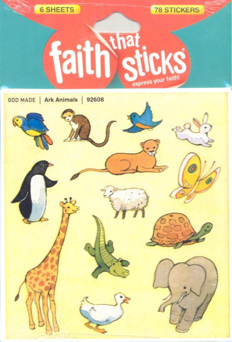 Noah Obeyed God - Stickers | Gospel Publishers USA