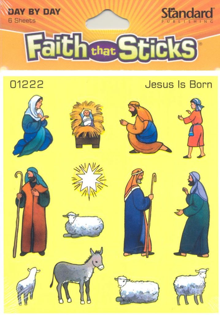 Jesus Is Born - Stickers | Gospel Publishers USA