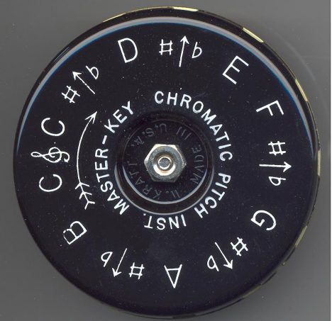 Pitch Pipe or Master Key Pitch Pipe, Key of C | Gospel Publishers USA