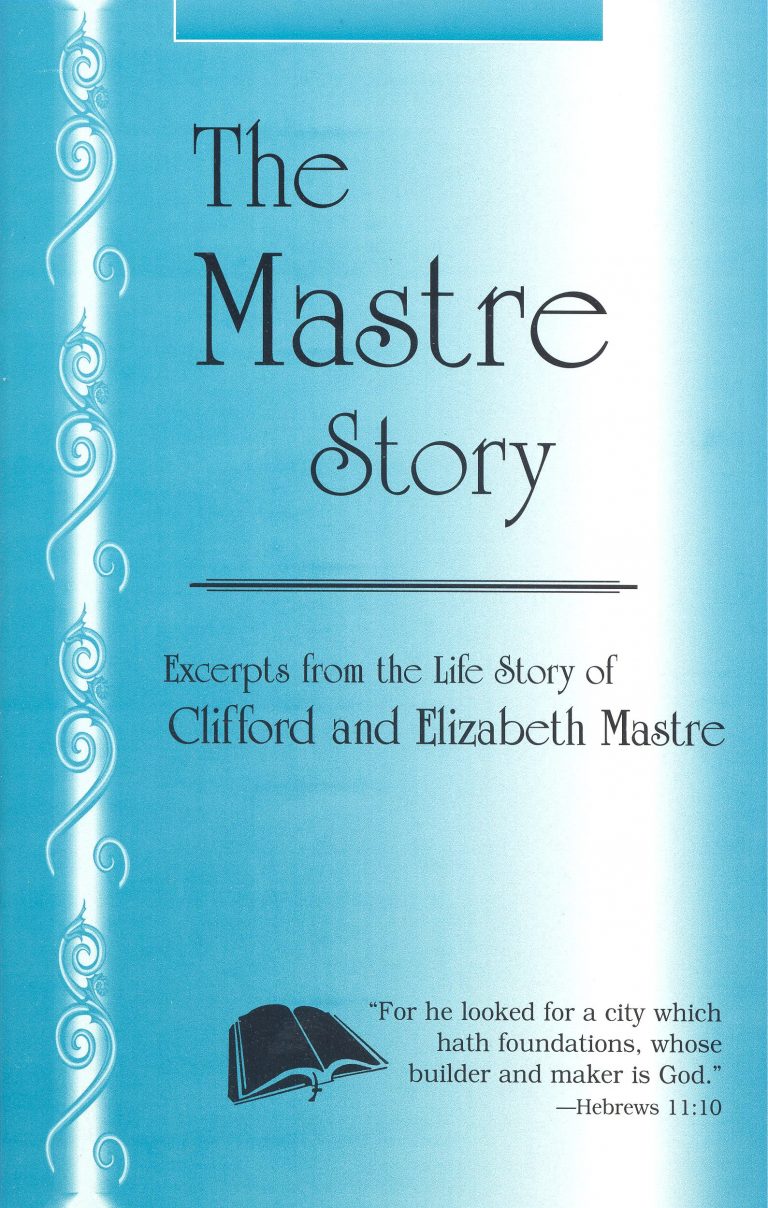 The Mastre Story | Gospel Publishers USA